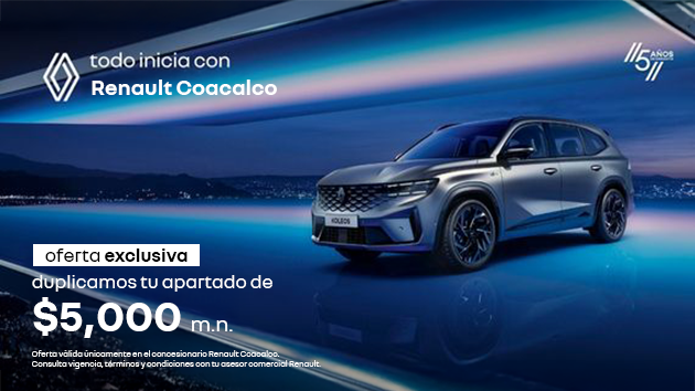 Autos Promoción Renault Coacalco Ofertas | Renault Coacalco